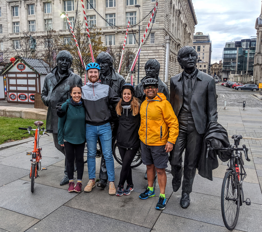 Liverpool Bike Ride for Claire House Hospice | David Miller Architects
